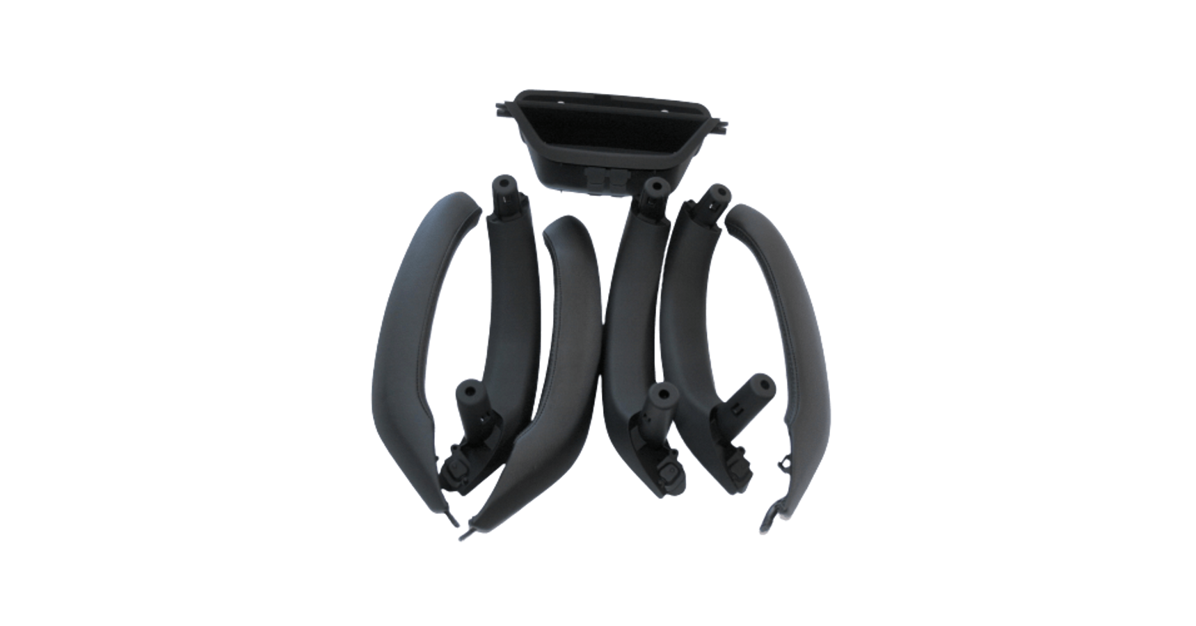 BMW X3 X4 ajtóbehúzó, kapaszkodó teljes bőrözött készlet